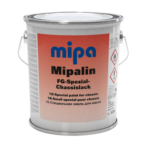 Mipa Black Chassis Paint FG RAL 9005 (5LT) | Mipa Paints